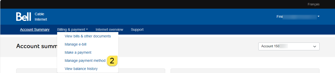 Set-Up and Manage Payment Method
