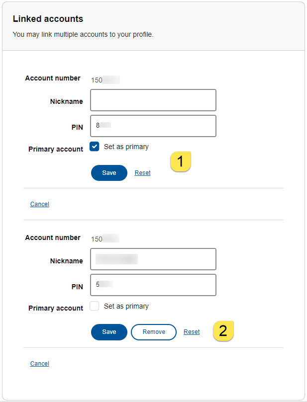 Manage Your Account Profile